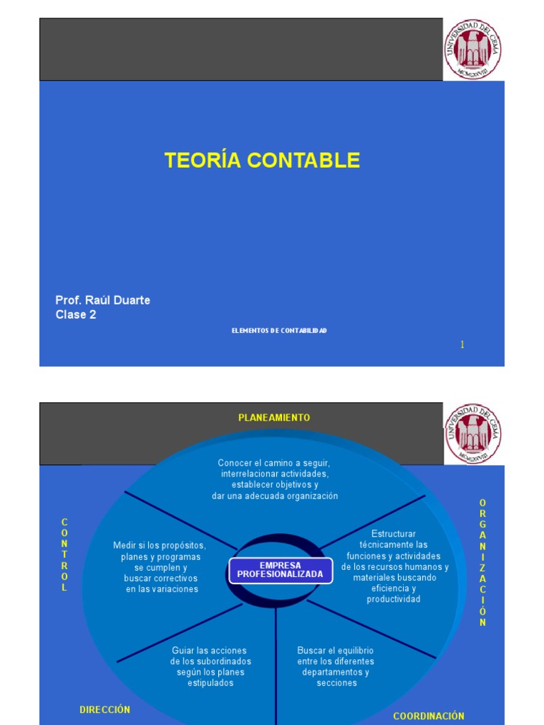 Teoria Contable | PDF | Contabilidad | Valor neto