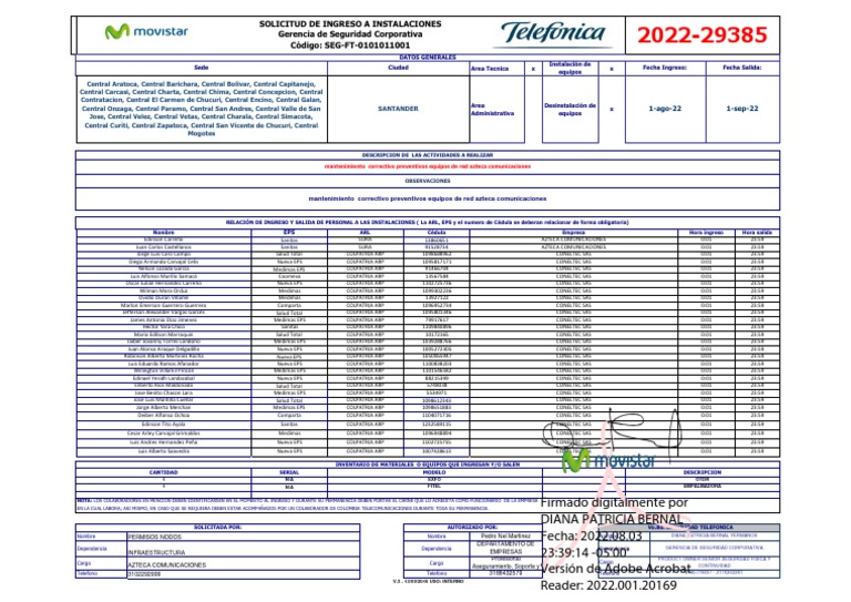 2022 29385 Op Santander Del 01 de Agosto Al 01 de Septiembre Del | PDF