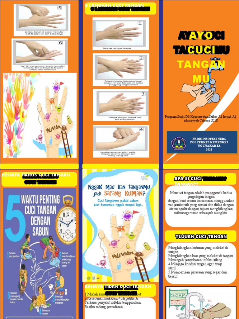Leaflet Cuci Tangan | PDF