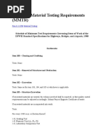 Summary of DPWH Standard Specs and Min Test Requirment | PDF | Asphalt ...