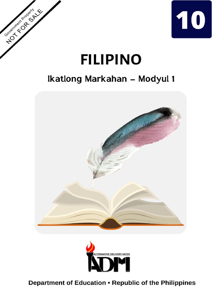 Q3 Adm Fil 10 Mod 1 | PDF