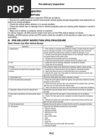 Pre-Delivery Inspection (PDI) Checklist For New Cars | PDF | Car ...