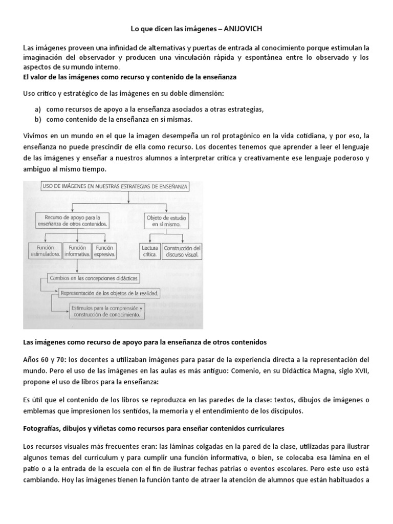 Anij Ovich | PDF | Imagen | Método de enseñanza