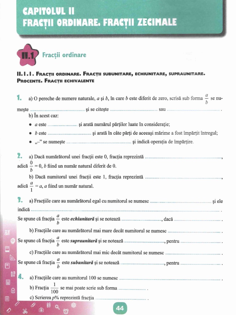 Fractii Ordinare | PDF