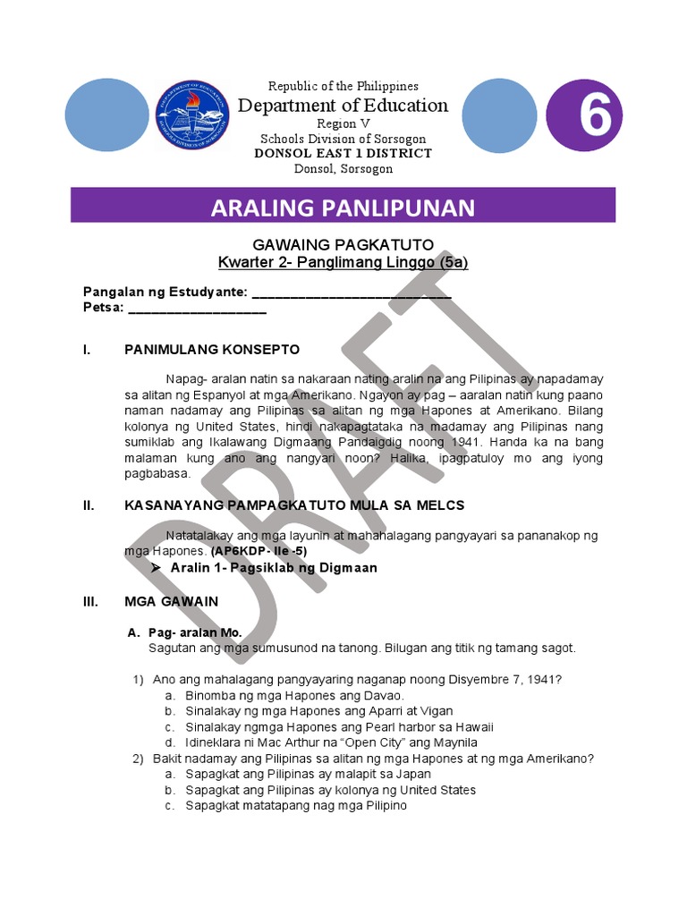 Las-Ap Vi - Week5a | PDF