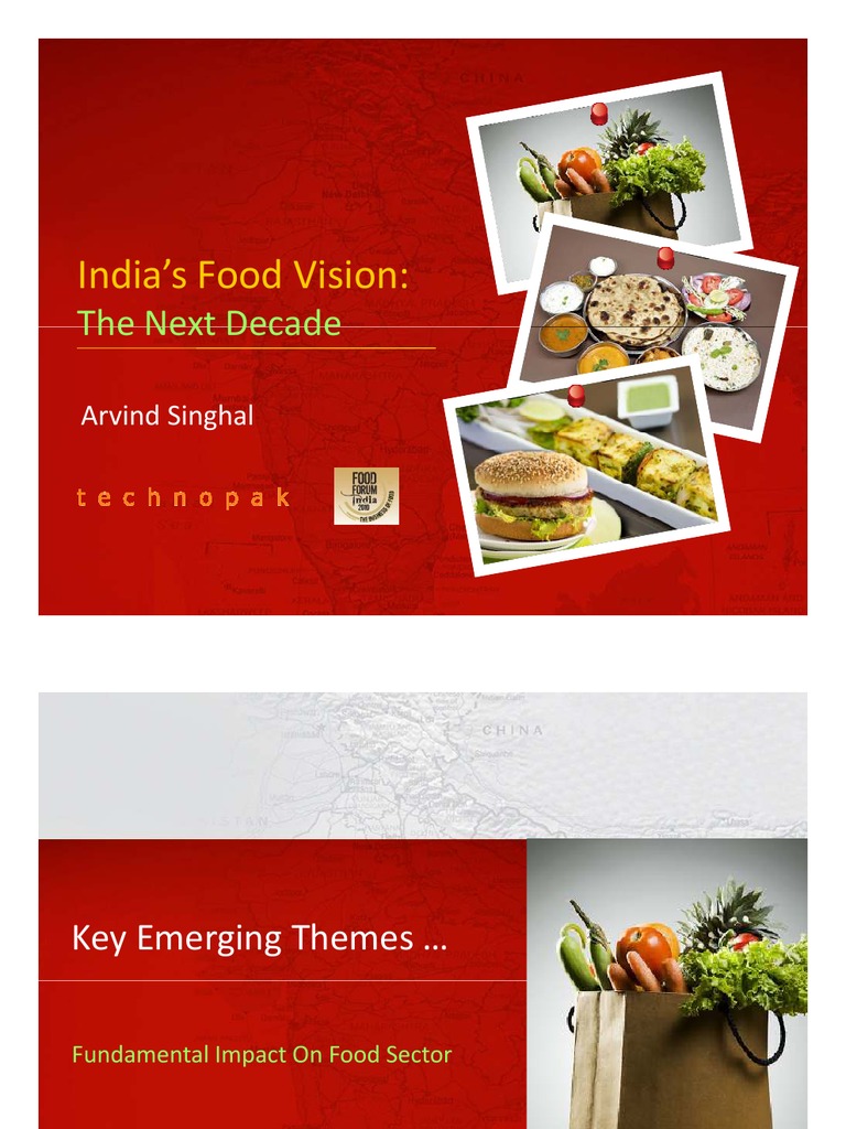 India's Food Vision | PDF | Water Resources | Foods