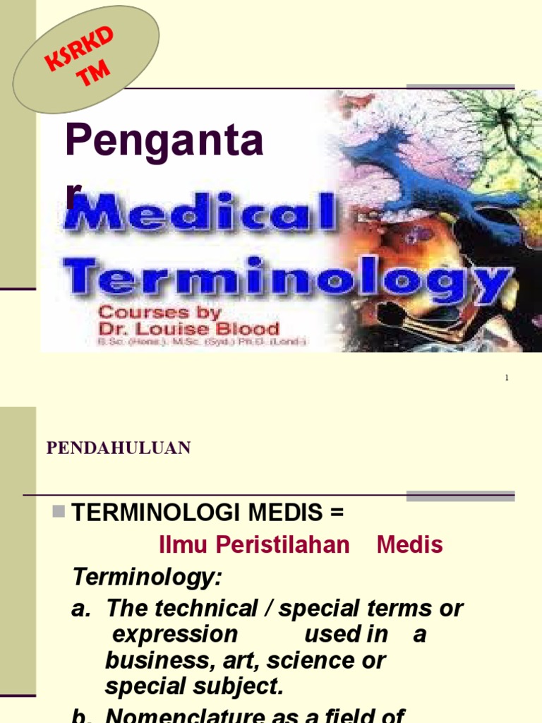 TM Pengantar Terminologi Medis 2021 | PDF | Kajian Bahasa Asing ...