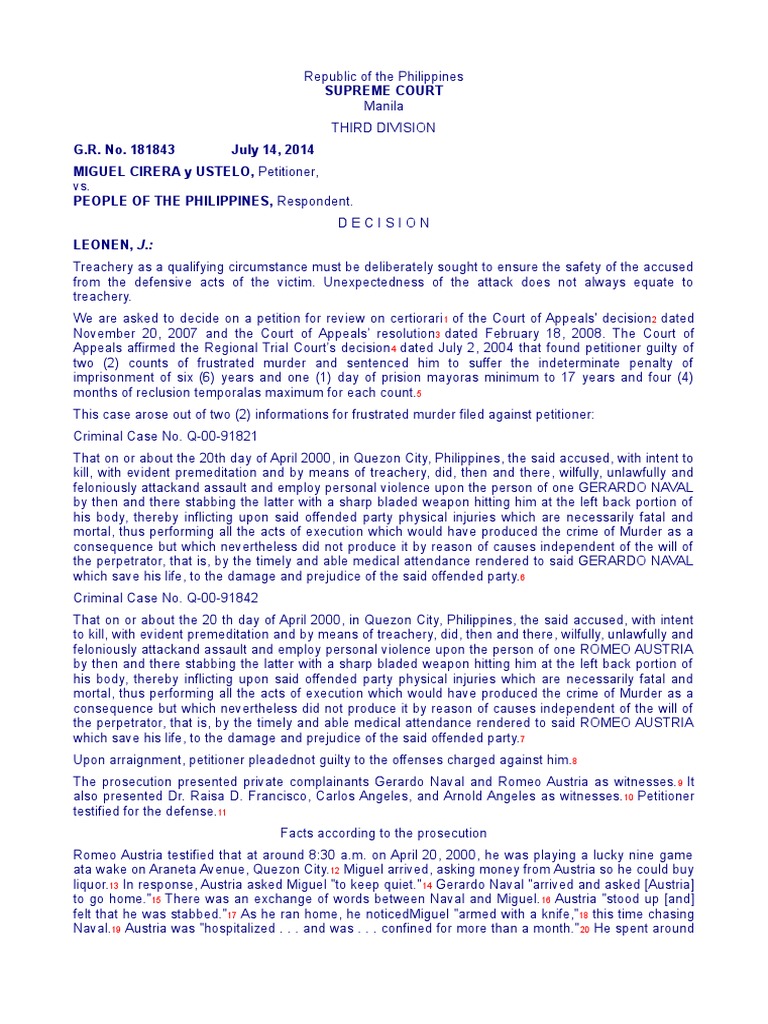 Frustrated Murder | PDF | Murder | Arrest