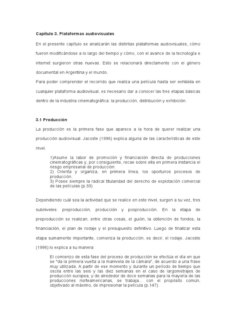 Lectura 1 - Plataformas AVI | PDF | Netflix | Internet