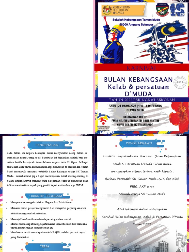 Buku Program Pelancaran Bulan Kemerdekaan 2022 1 | PDF