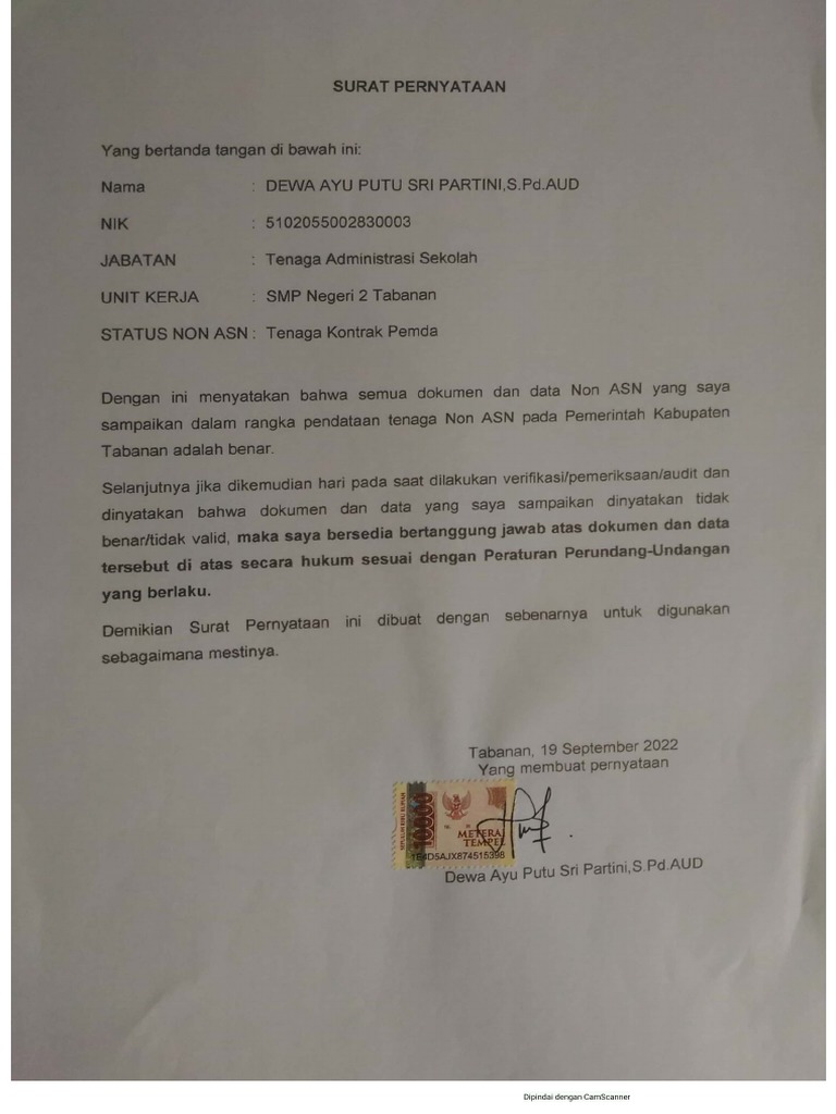 Dewa Ayu Putu Sri Partini | PDF