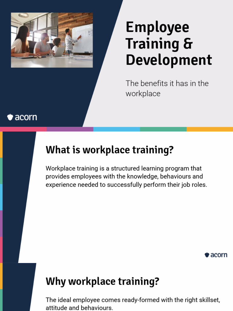 The Benefits of Employee Training & Development | PDF | Employment | Employee Retention