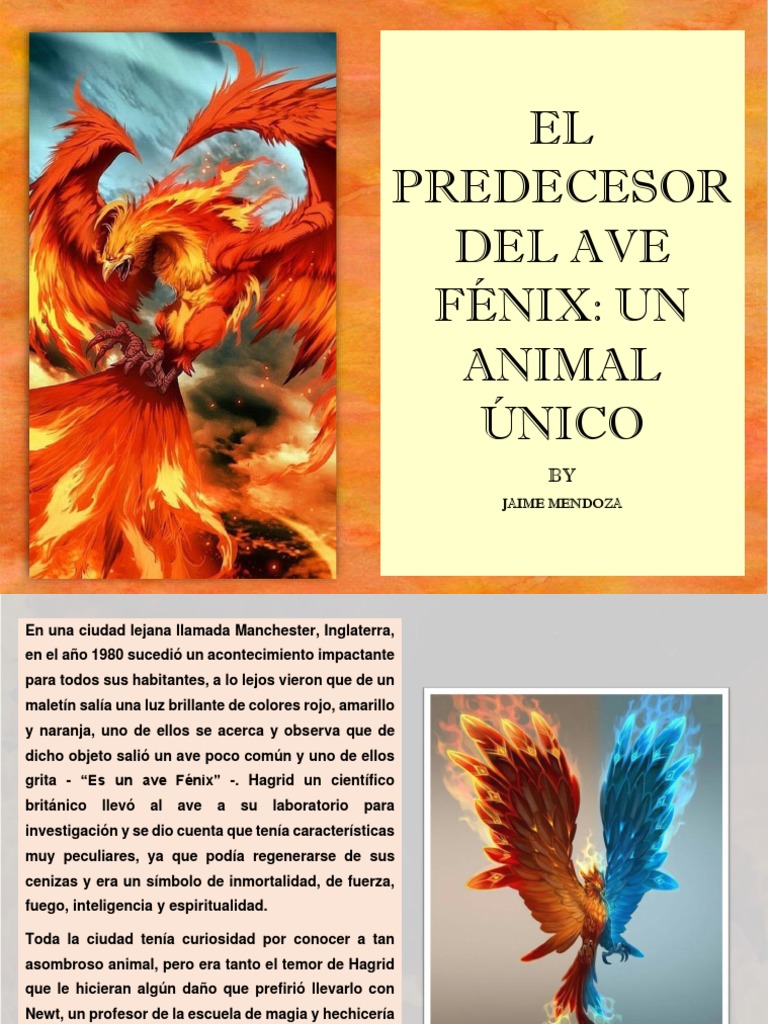 El predecesor del ave Fénix | PDF | Aves
