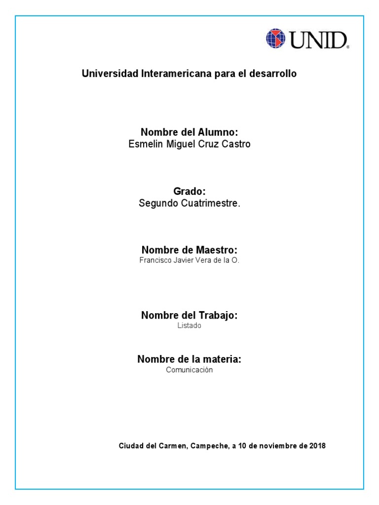 Listado Caracter Sticas y Elementos de La Comunicaci N Oral | PDF | Comunicación | Lingüística