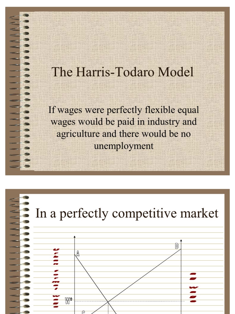 Harris-Todaro Migration Model Explained | PDF