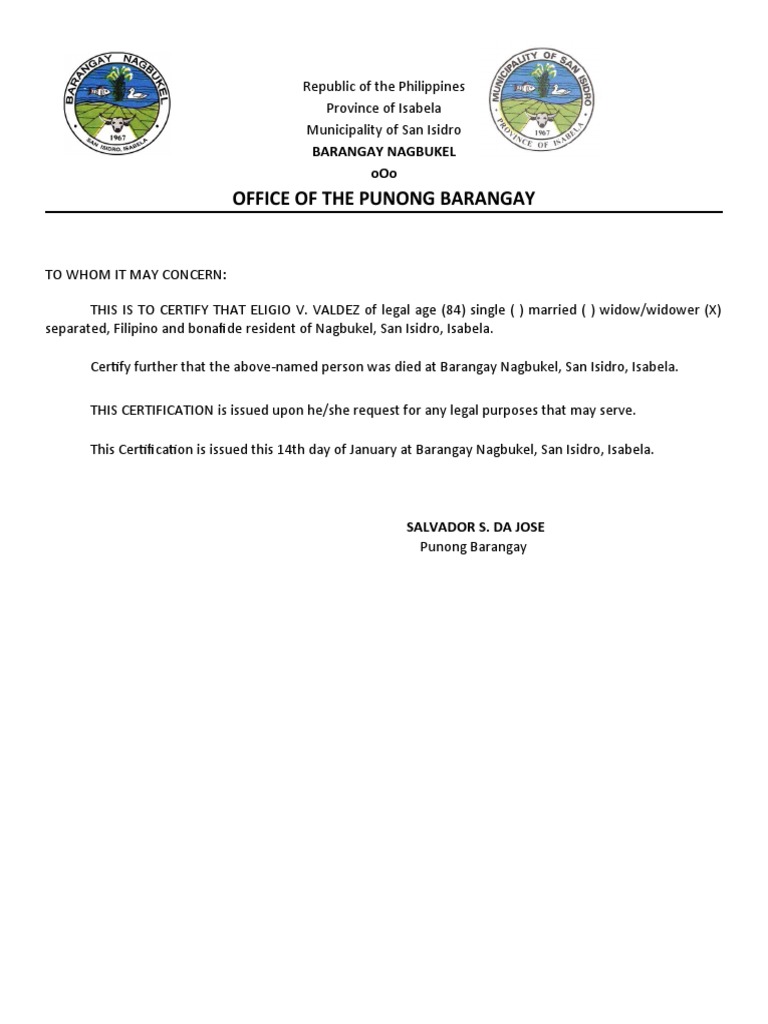 Resolution of Barangay Secretaries | PDF | Philippines | Government