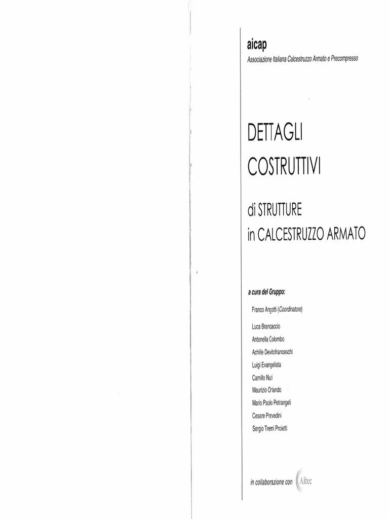AICAP Dettagli Costruttivi | PDF