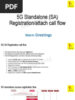 5GC Basic Call Flows | PDF | Network Protocols | Network Architecture