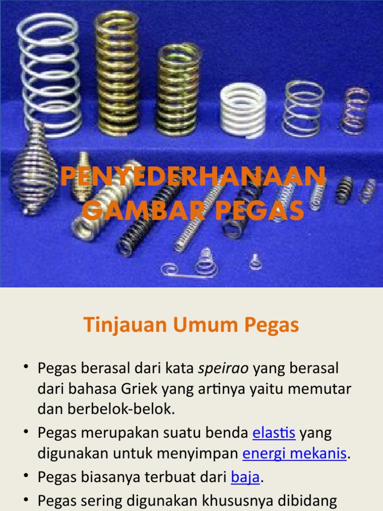 Penyederhanaan Gambar Pegas | PDF