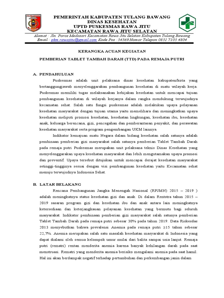 Kak TTD Rematri 2022 | PDF
