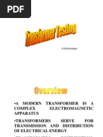 Excitation Current Test On Power Transformers | PDF | Transformer ...