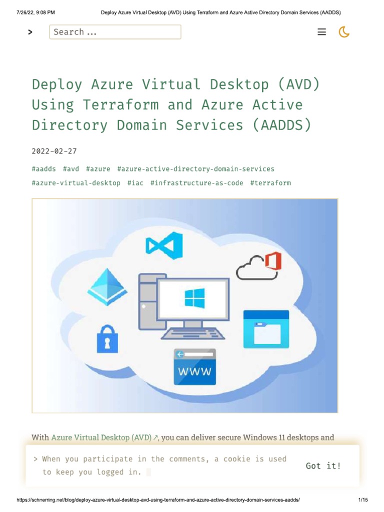 TErraform AVD1 | PDF