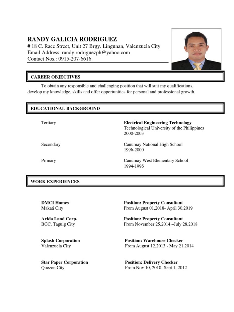 Randy Resume | PDF