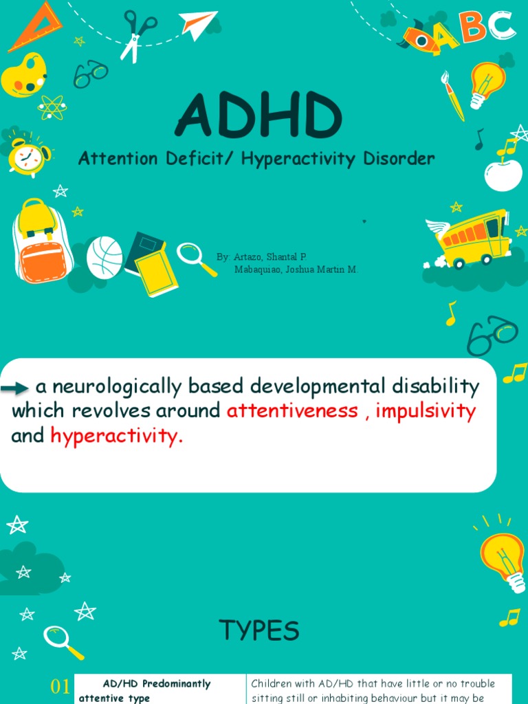 Attention Deficit Disorder | PDF | Attention Deficit Hyperactivity ...