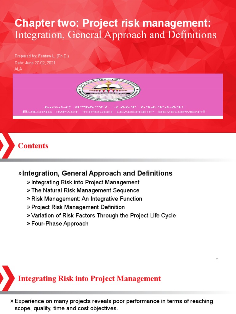 PRM - Chapter Two | Download Free PDF | Risk | Risk Management