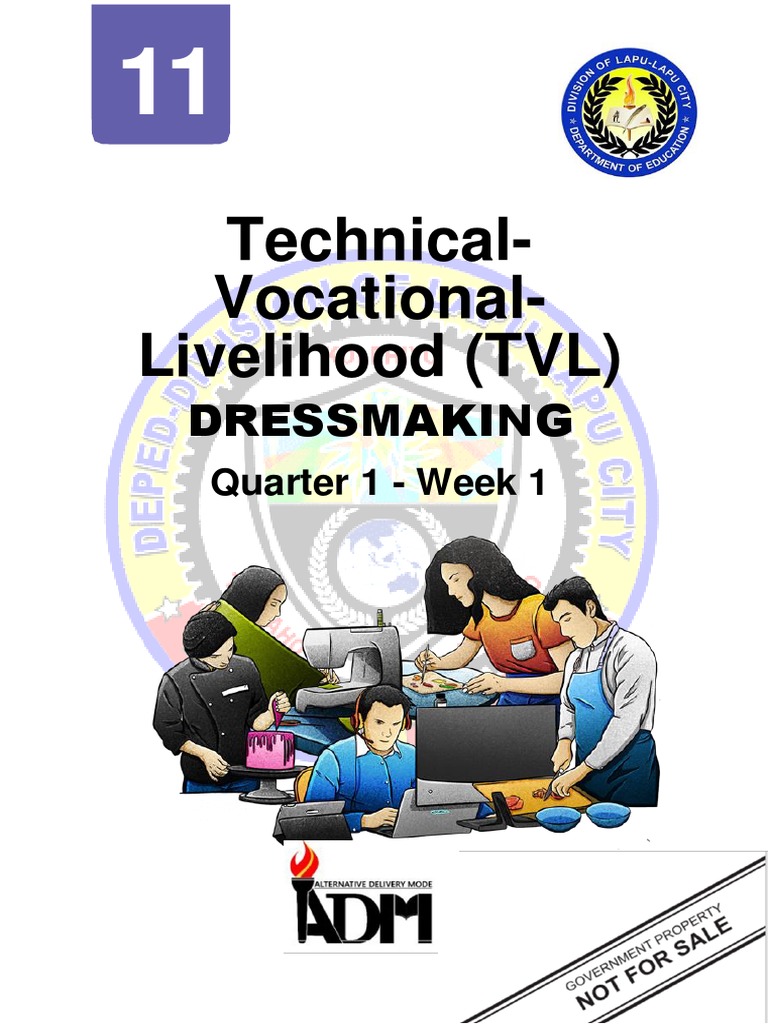 Tle 9 He Dressmaking q1 Group 1 and 2 | PDF | Yarn | Sewing Machine