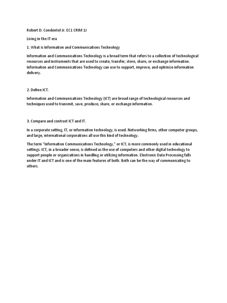 Robert. EC1 | PDF | Computers