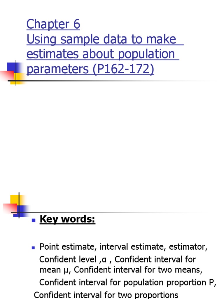 Lecture 5 | PDF | Confidence Interval | Statistical Theory