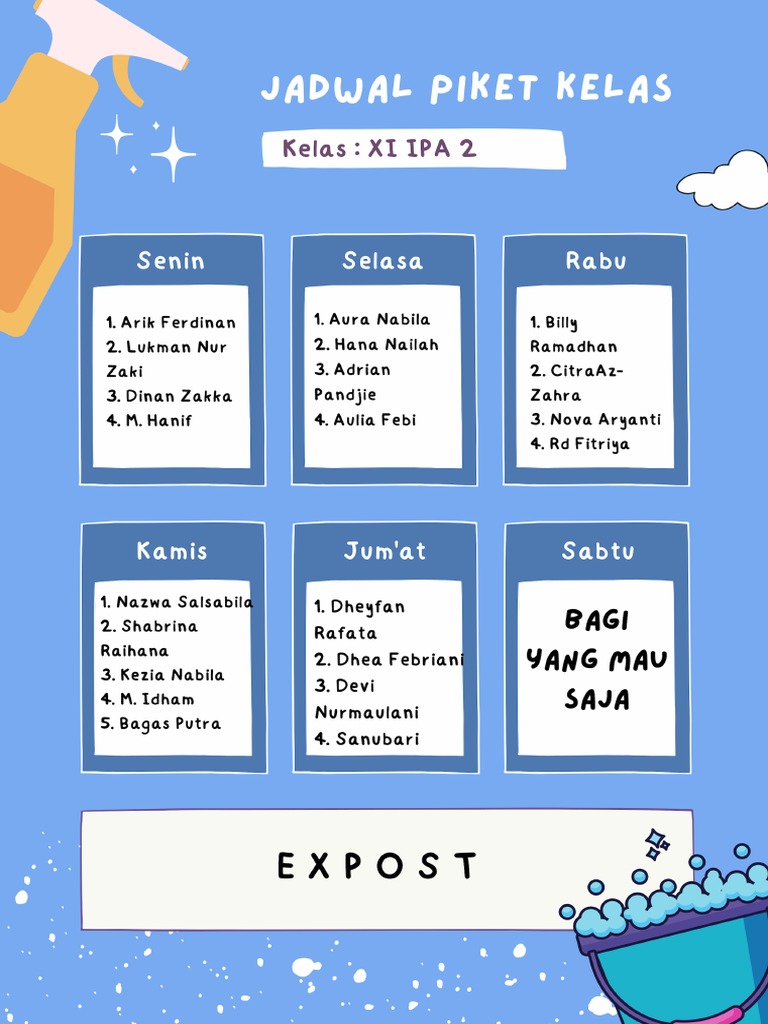 Jadwal Piket | PDF