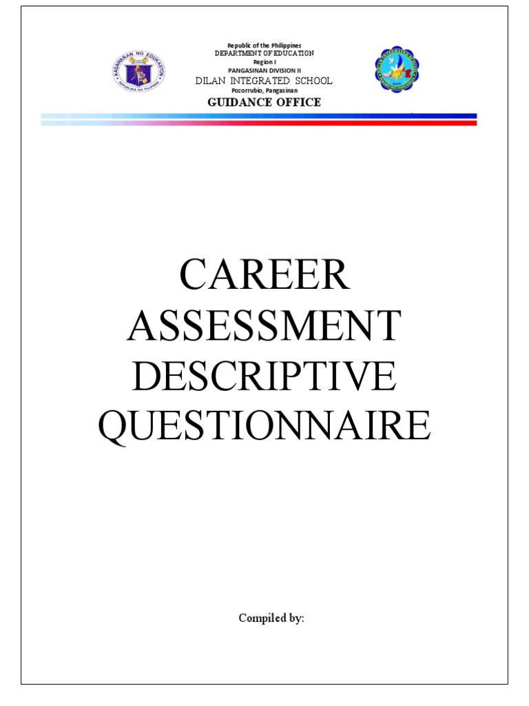 Career Assessment Questionnaire | PDF | Science, Technology, Engineering, And Mathematics