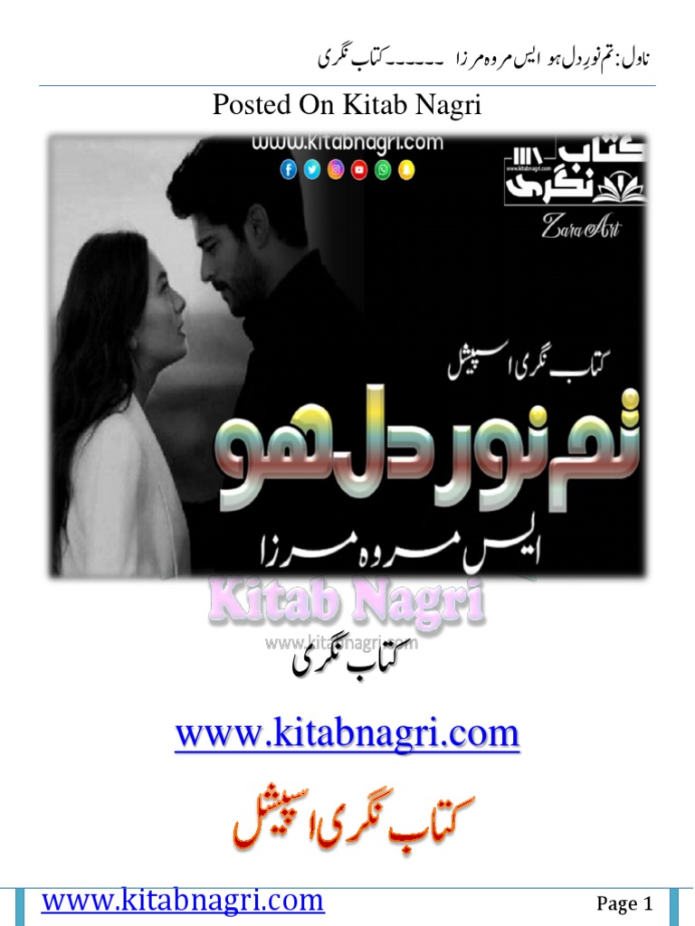Tum Noor E Dil Ho Novel by S Merwa Mirza | PDF