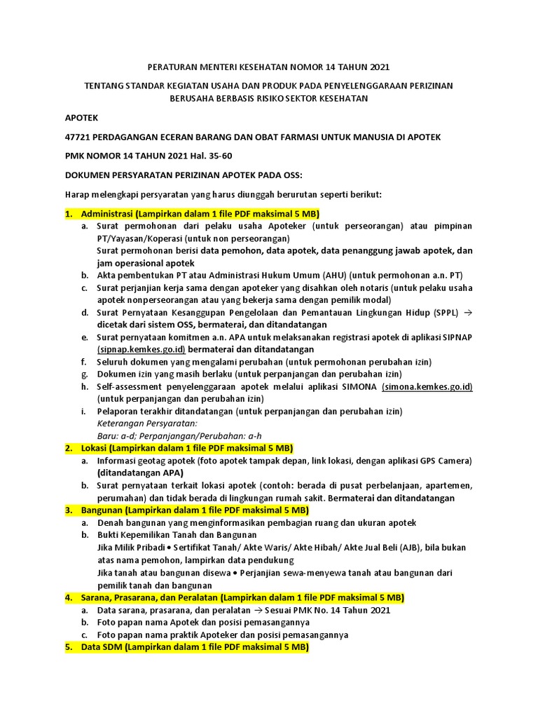 Perizinan Apotek Pdf