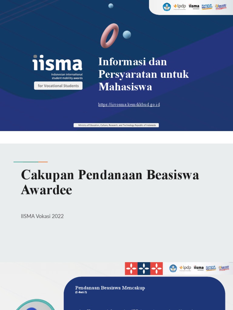IISMA Vokasi - Informasi Dan Persyaratan Untuk Mahasiswa | PDF
