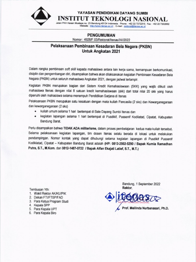 Pelaksanaan PKBN 2021 | PDF | Sains & Matematika