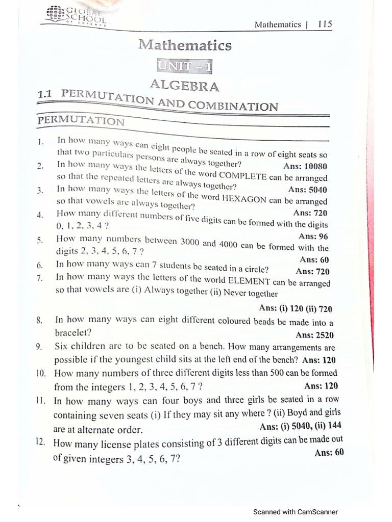 VIP Maths Questions | PDF