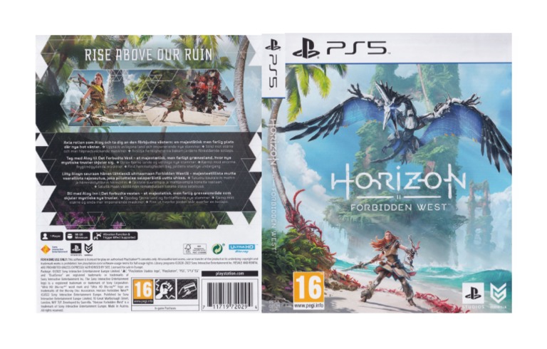 Horizon PS5 Box Cover | PDF