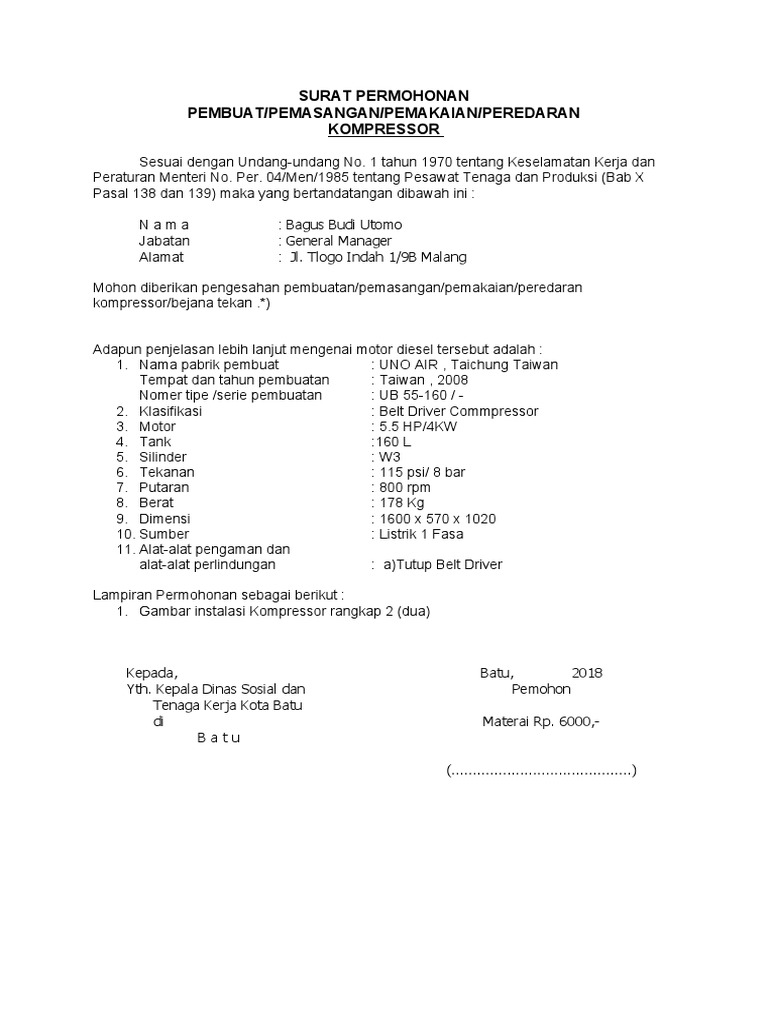 Form Alat K3 | PDF