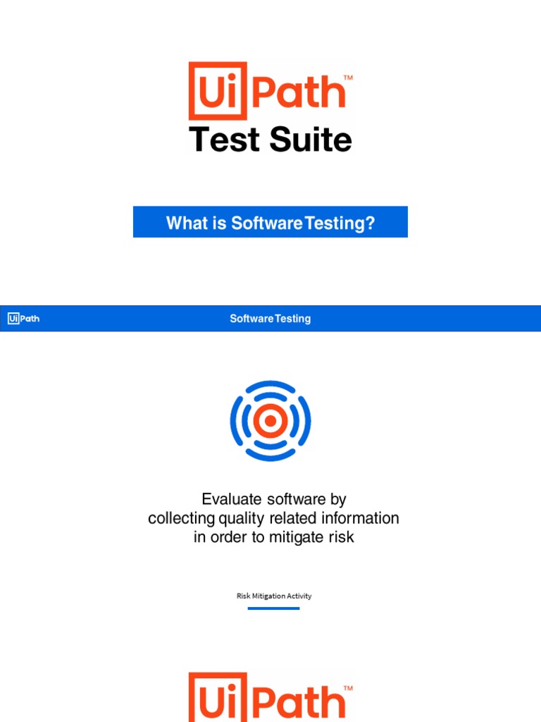 Software Testing Overview Presentation | PDF | Business | Computers