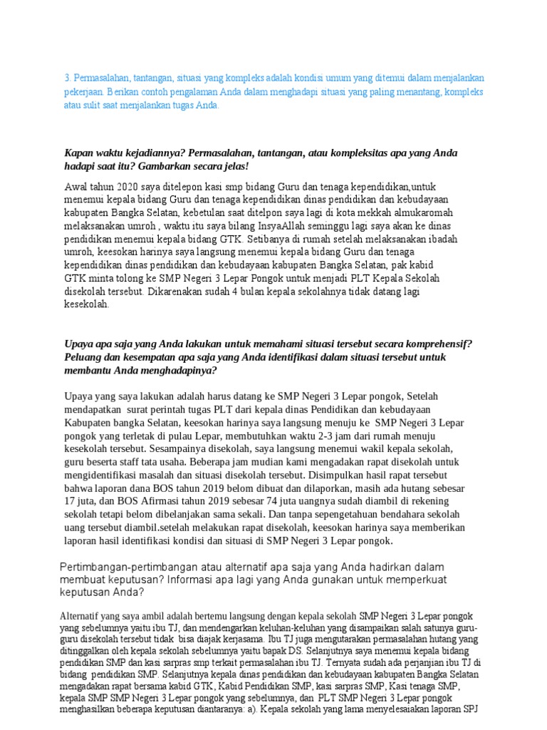 Permasalahan Dan Tantangan - Google Dokumen-Edit 1 | PDF