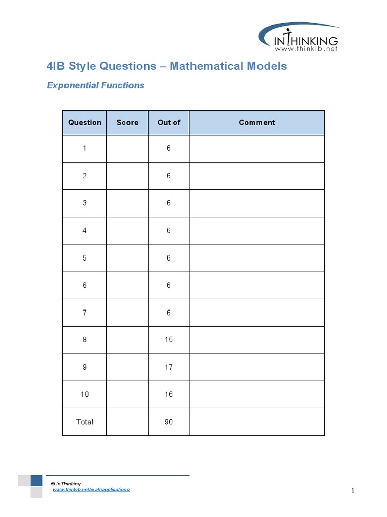 Batch of 10 - Exponential and Polynomial Functions | PDF | Significant ...