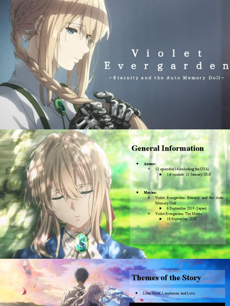 Violet Evergarden: Themes of Love & Loss | PDF
