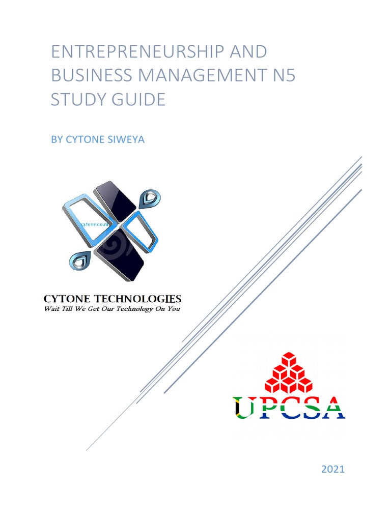 N5 Entrepreneurship and Business Management | PDF | Cost Of Living ...