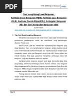 Cara Hitung KDB KLB | PDF