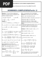 Formule de Moivre et Applications | PDF | Mathématiques | Analyse complexe