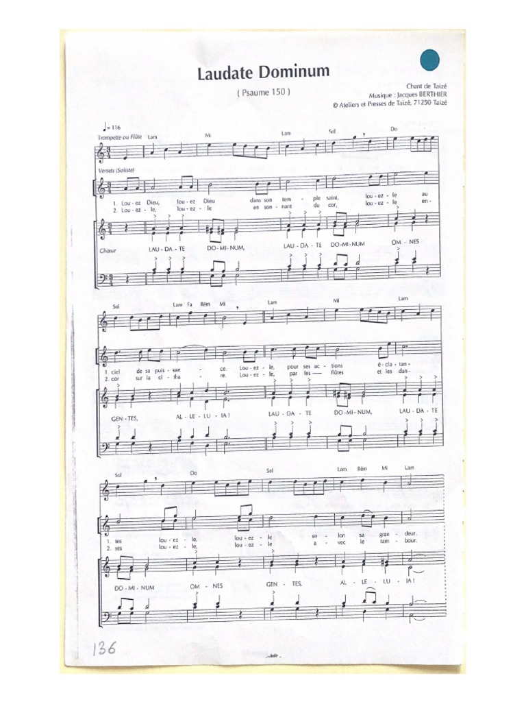 Laudate Dominum | PDF