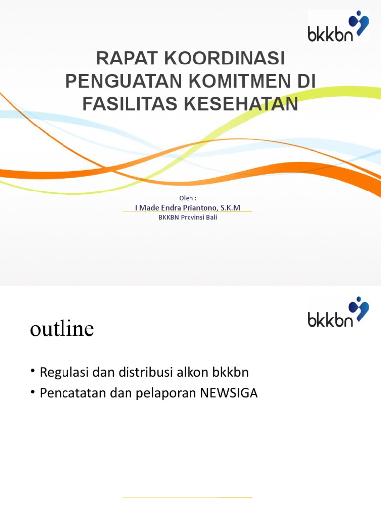 Rapat Koordinasi Faskes ENDRA | PDF